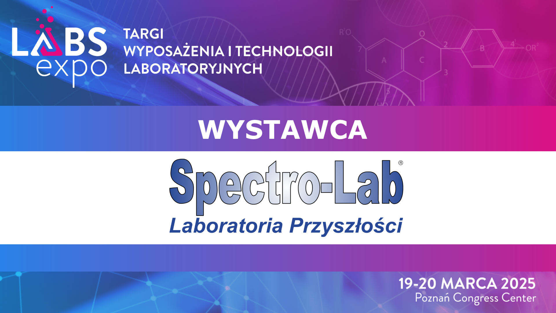 Spectro-Lab Wystawcą na LABS EXPO!